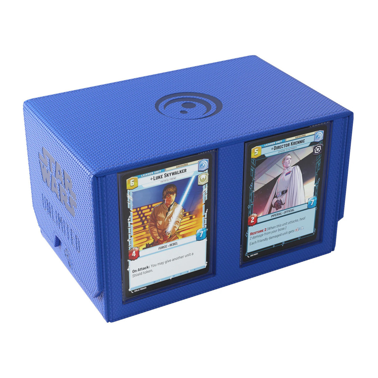 Gamegenic Deck Box – Star Wars Unlimited – Double Deck Pod Blue - The ...