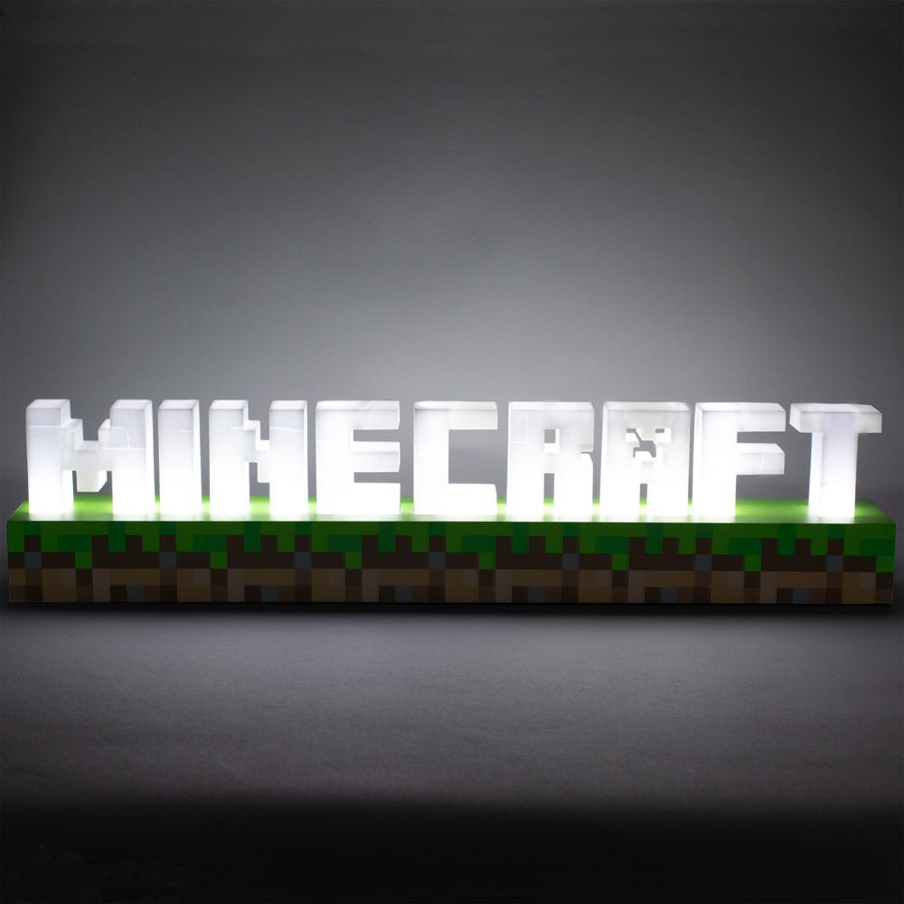 Minecraft 3D Logo Light - The Lab GameStore