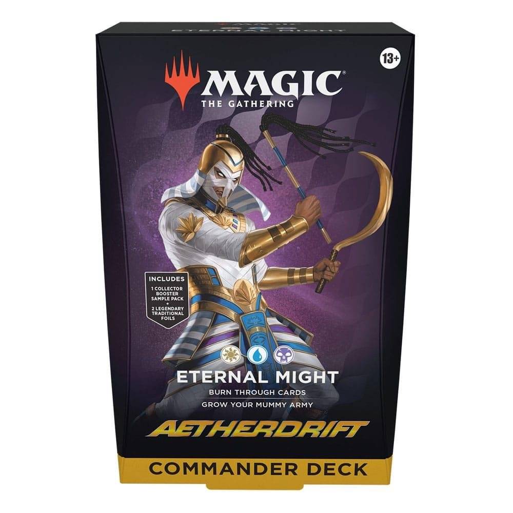 Magic The Gathering - Aetherdrift Eternal Might Commander Deck - The ...